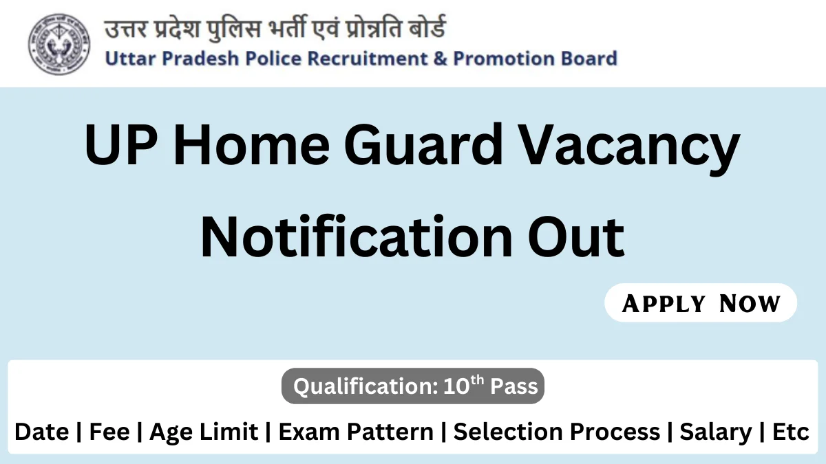 UP Home Guard Recruitment 2025: Apply For 41,424 Posts - Rojgar Warrior