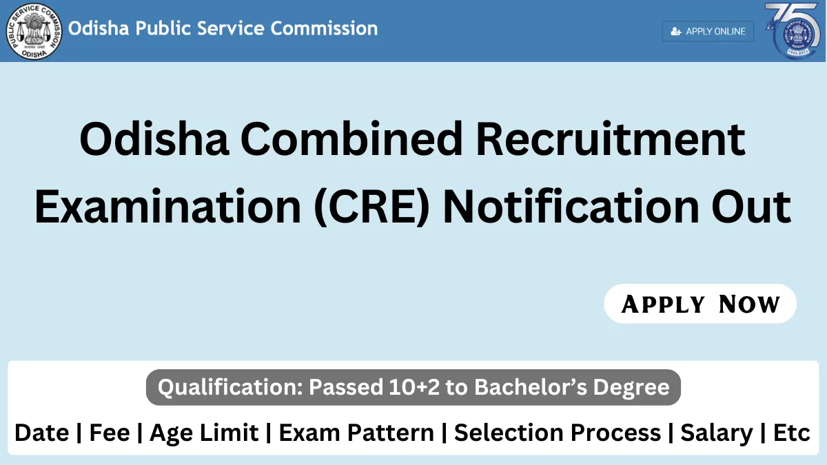 OSSSC CRE Recruitment 2026 – 3250 Vacancies For RI, ARI, AMIN & More ...